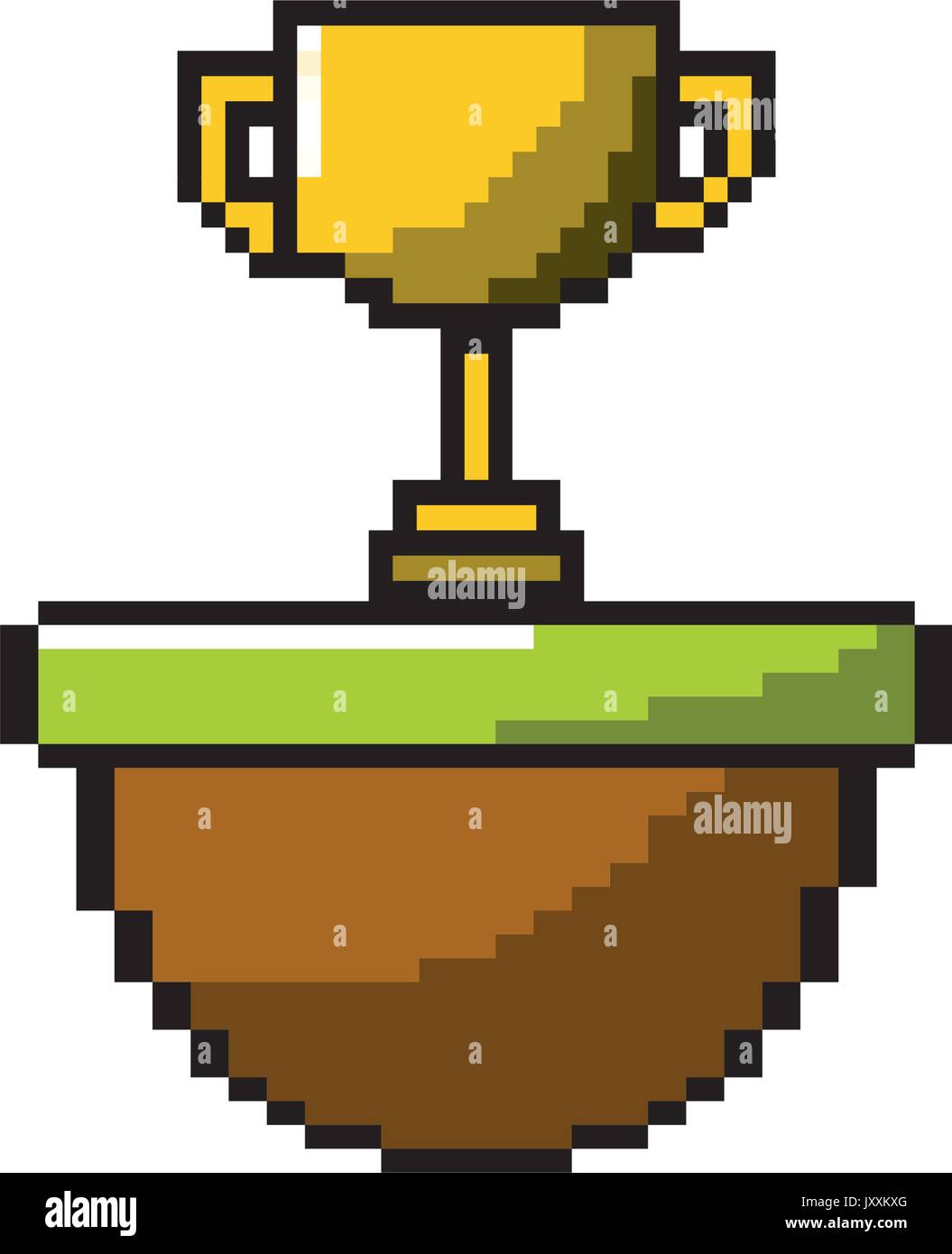 Prize in video game Stock Vector Images - Alamy