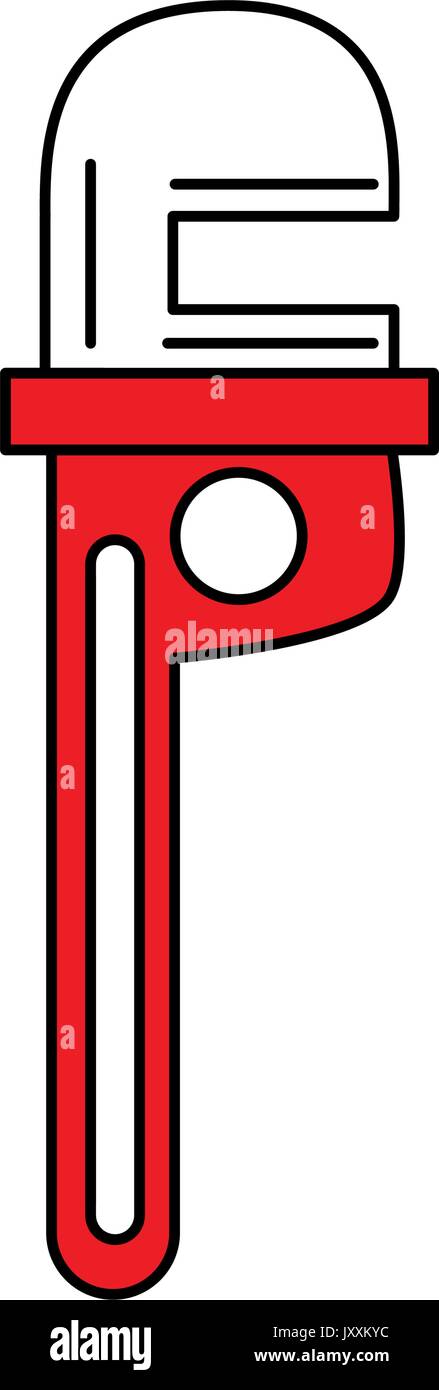 pipe wrench vector illustation Stock Vector Image & Art - Alamy