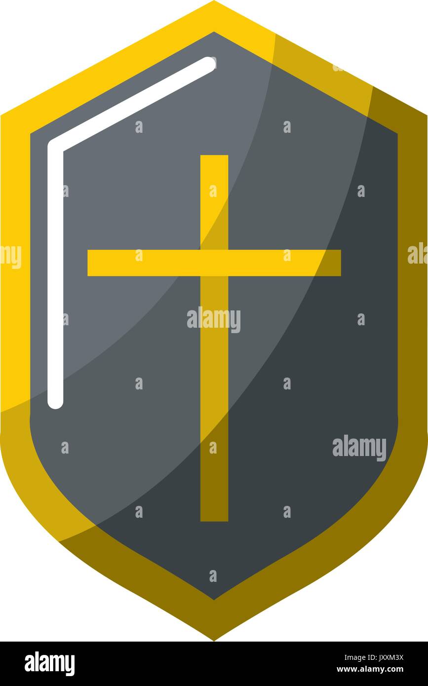 video game shield protection element icon Stock Vector Image & Art - Alamy