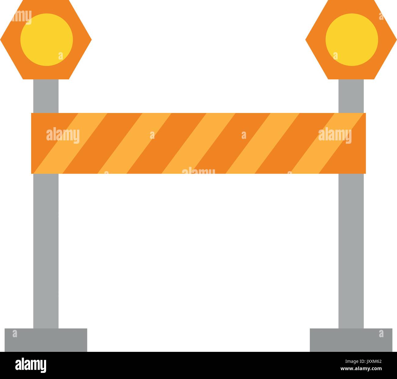 Roadblock Stock Vector Images - Alamy