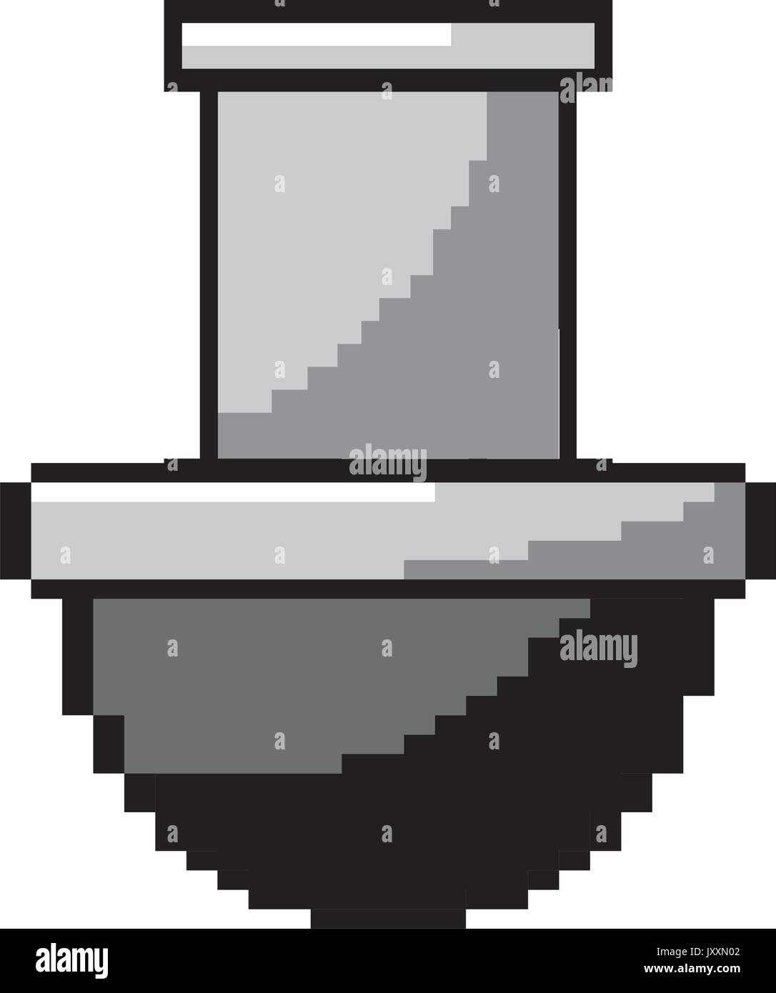 contour video game platform tube to console play Stock Vector Image ...