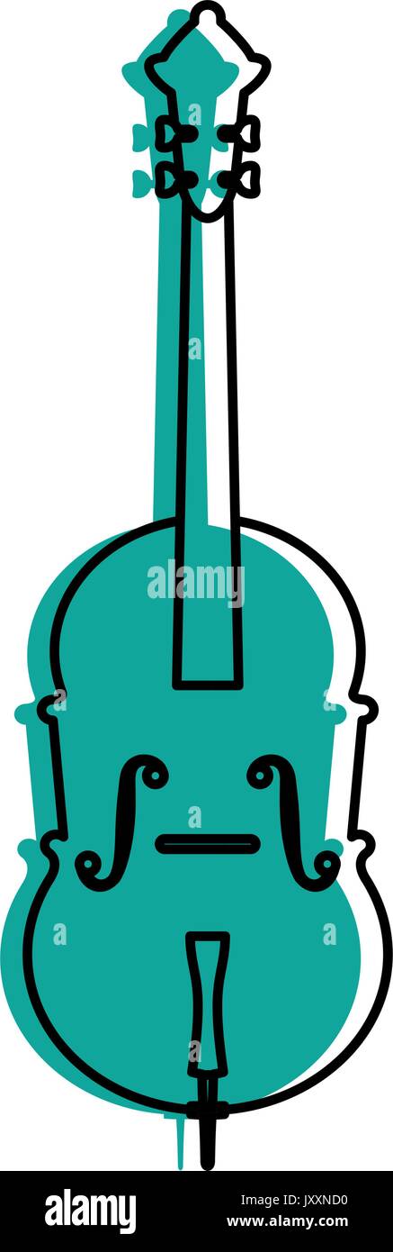 cello musical instrument icon image Stock Vector Image & Art - Alamy