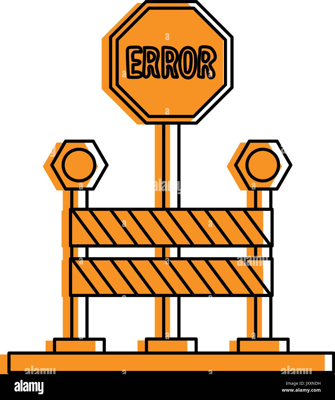 Roadblock graphic hi-res stock photography and images - Alamy