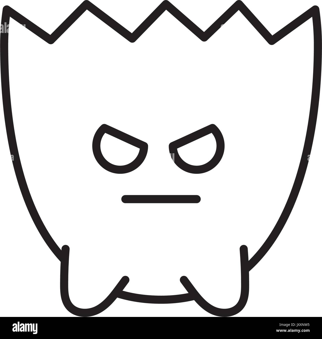 line video game virtual character to play in the console Stock Vector ...