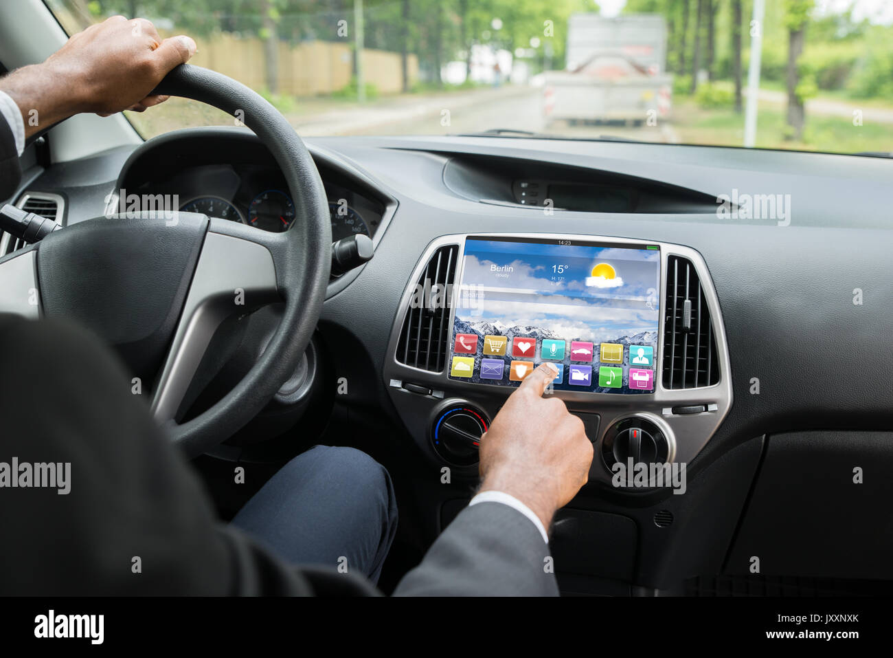 Car application hi-res stock photography and images - Alamy