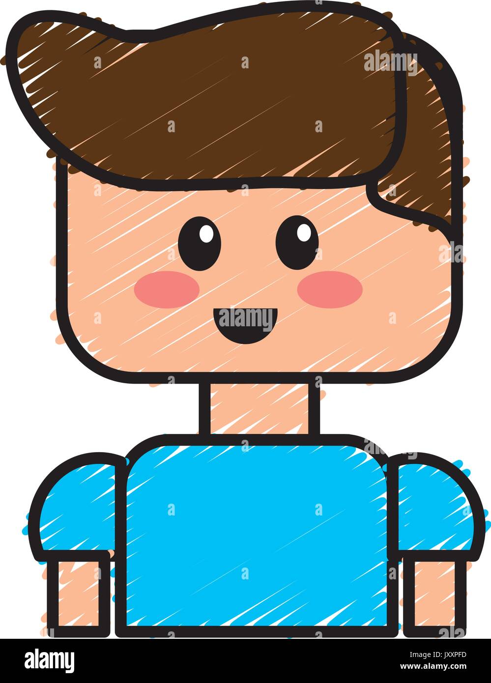 man character to video game technology play Stock Vector Image & Art ...