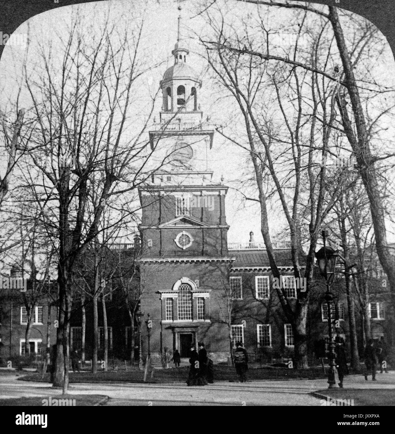Independence Hall in Philadelphia, Pa., wo 1776 die ...