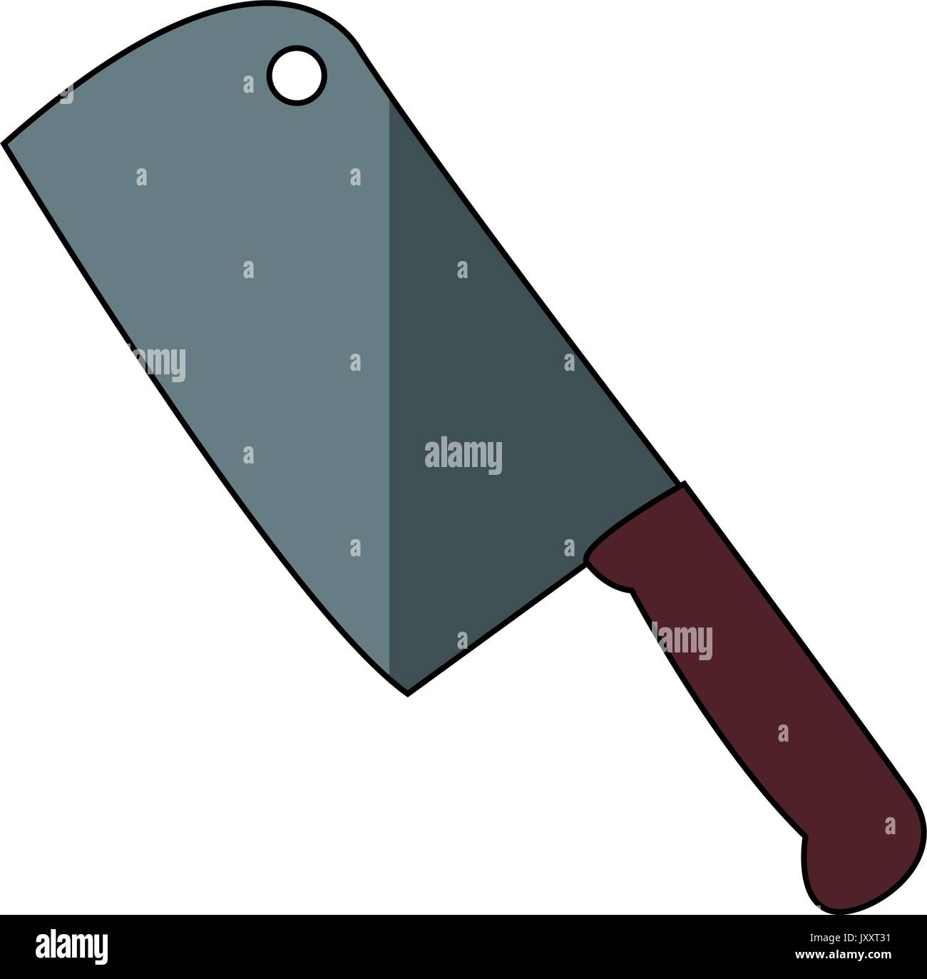 axe for meat kitchen object culinary Stock Vector Image & Art - Alamy