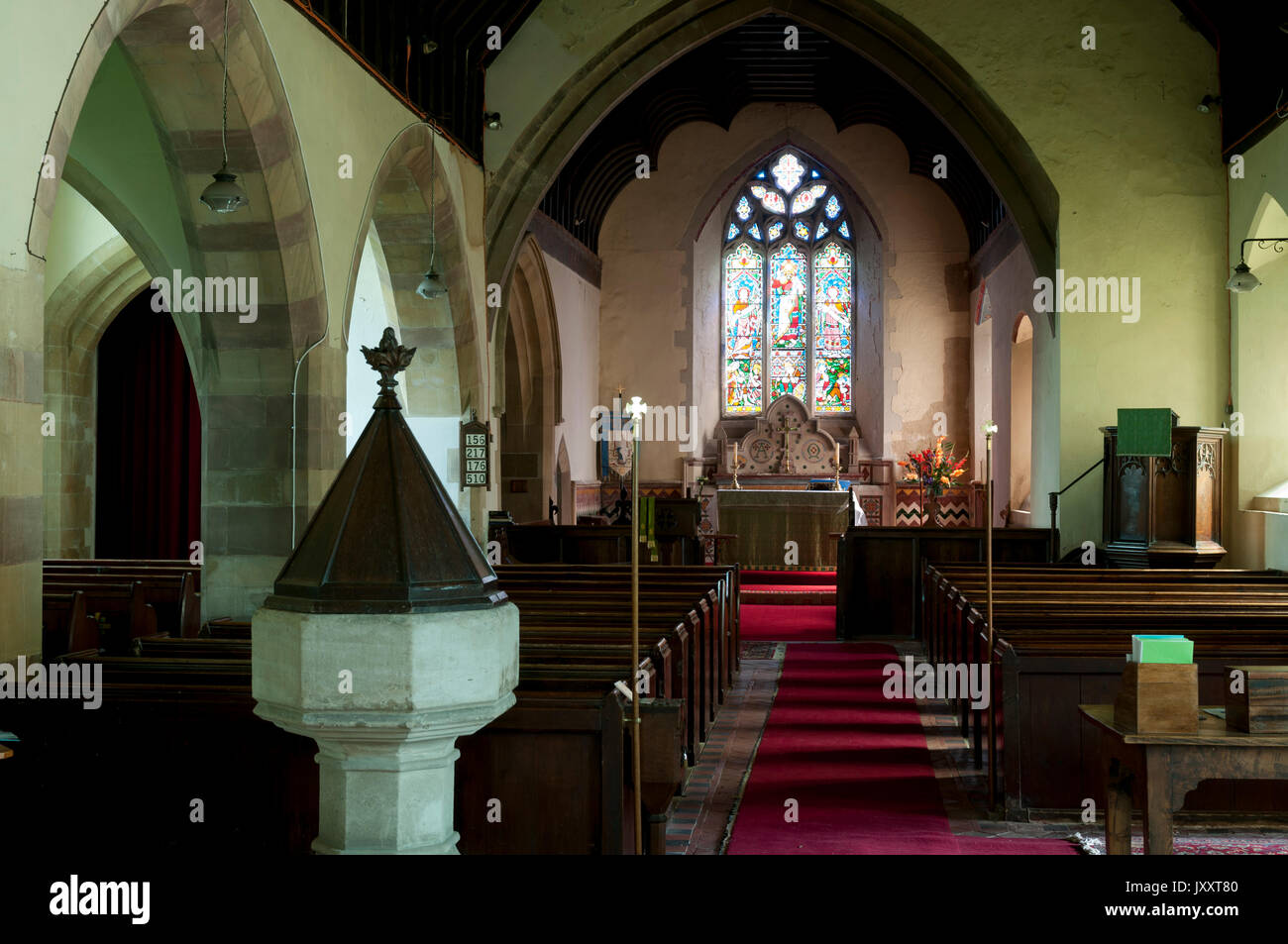 St. John the Baptist Church, Hellidon, Northamptonshire, England, UK ...