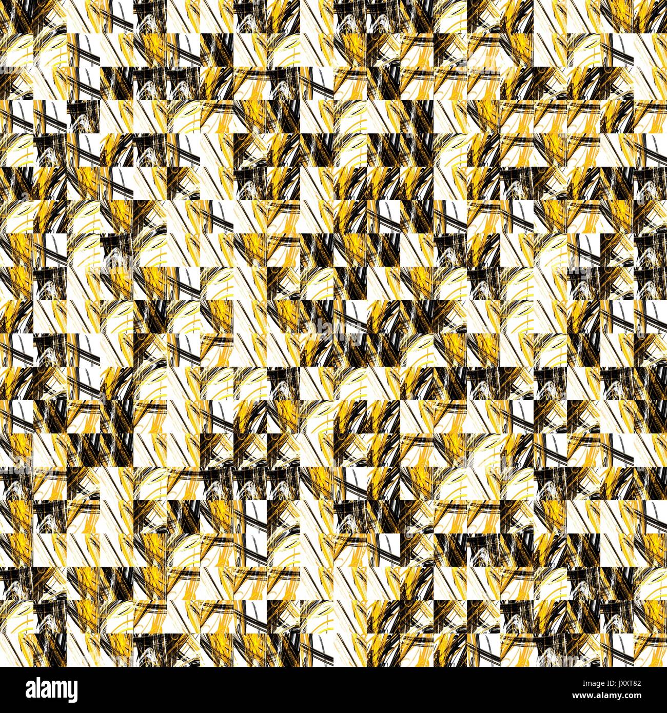 Abstract grunge orange texture on white background. Rough noise design. Small broken patterns ...