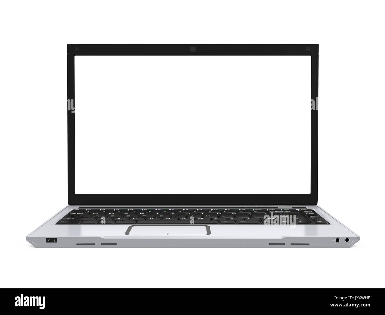 White screen display Cut Out Stock Images & Pictures - Alamy