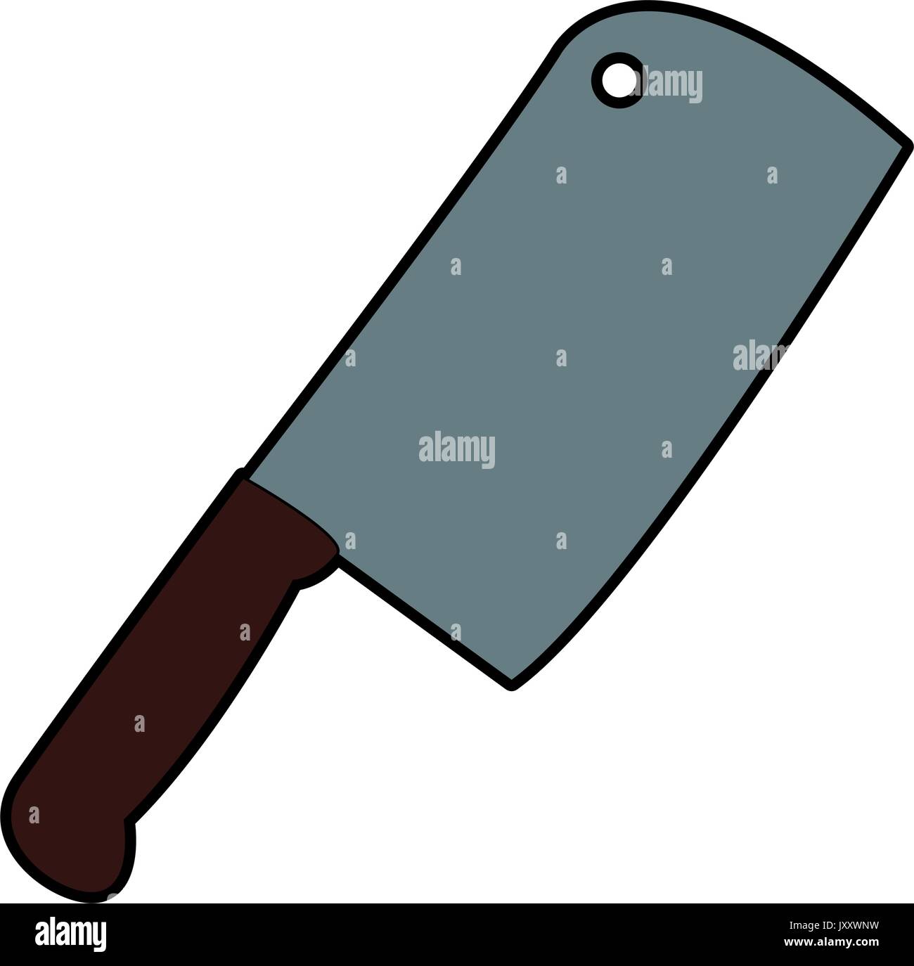 axe for meat kitchen object culinary Stock Vector Image & Art - Alamy