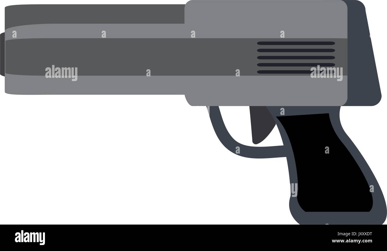 powerful gun caliber forces automatic icon Stock Vector Image & Art - Alamy