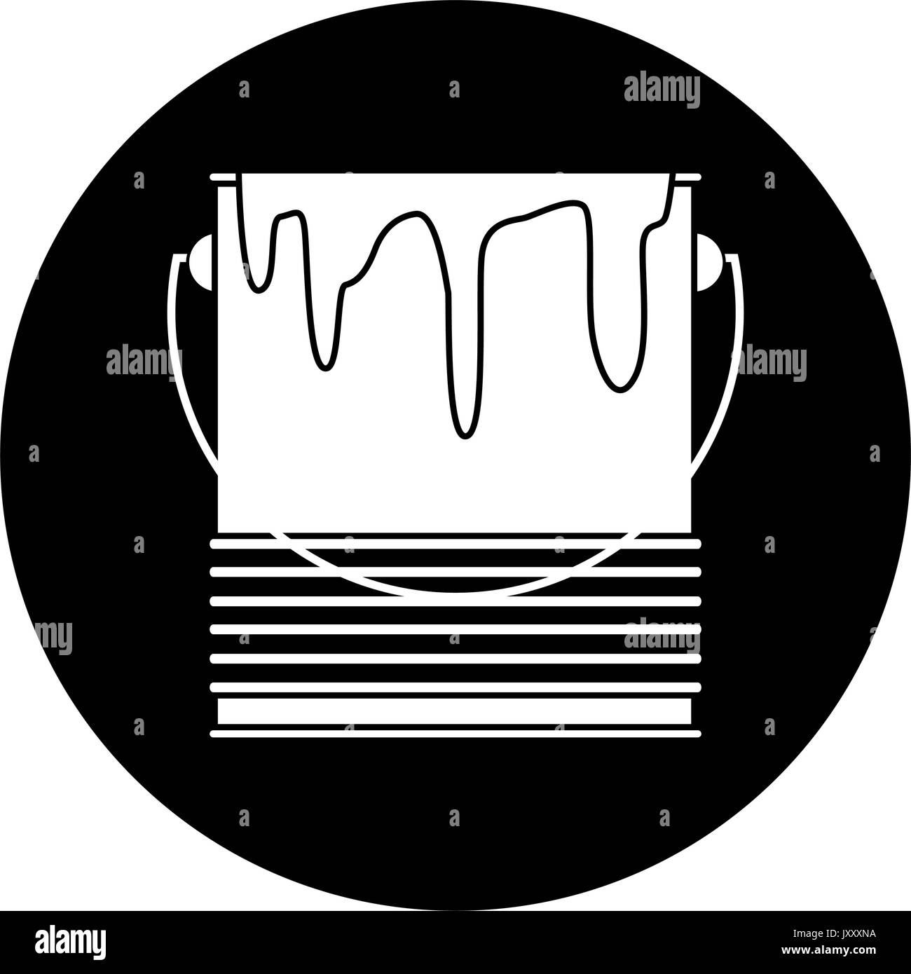 paint bucket color repair symbol Stock Vector Image & Art - Alamy