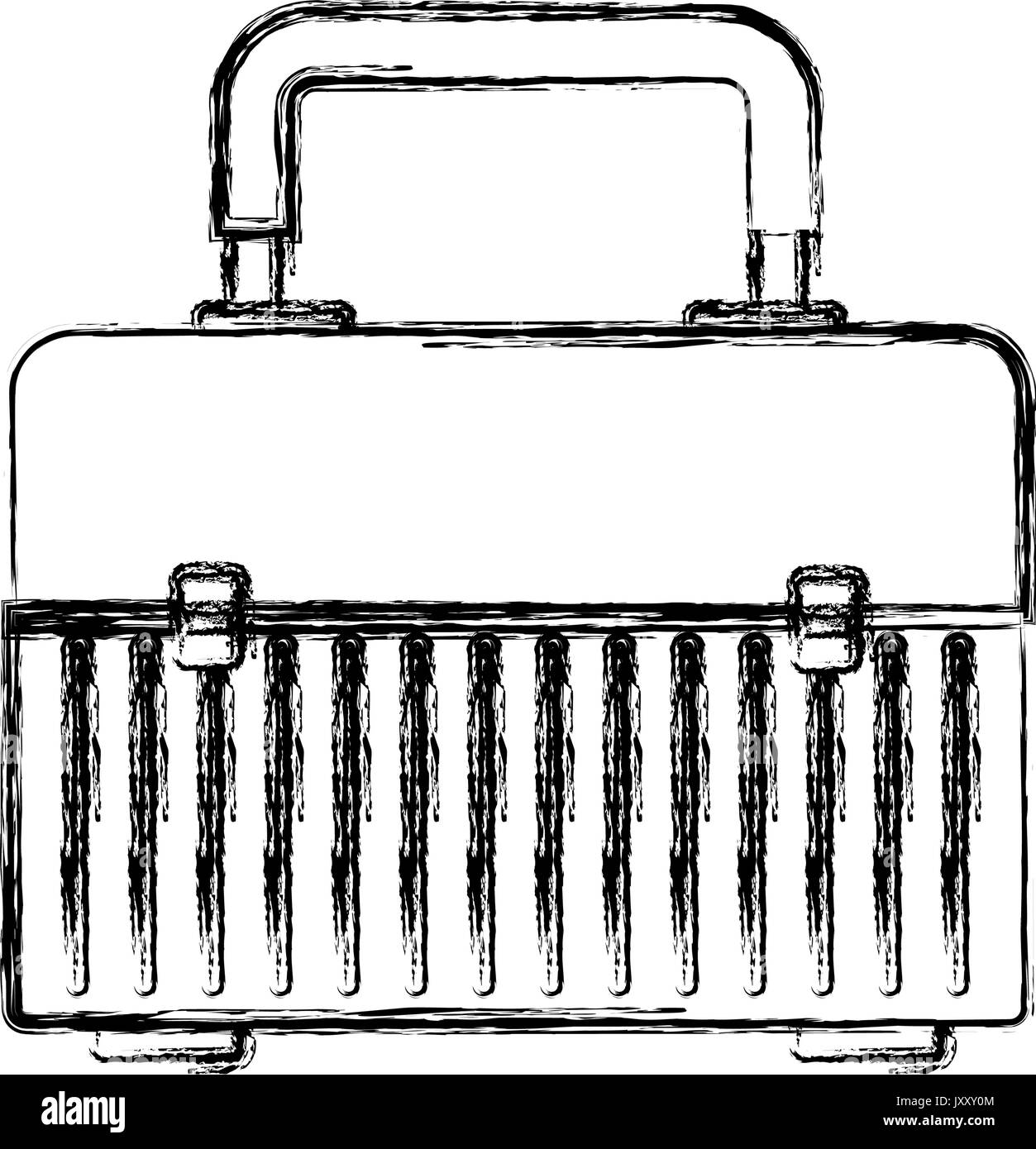 Closed toolbox Stock Vector Images - Alamy