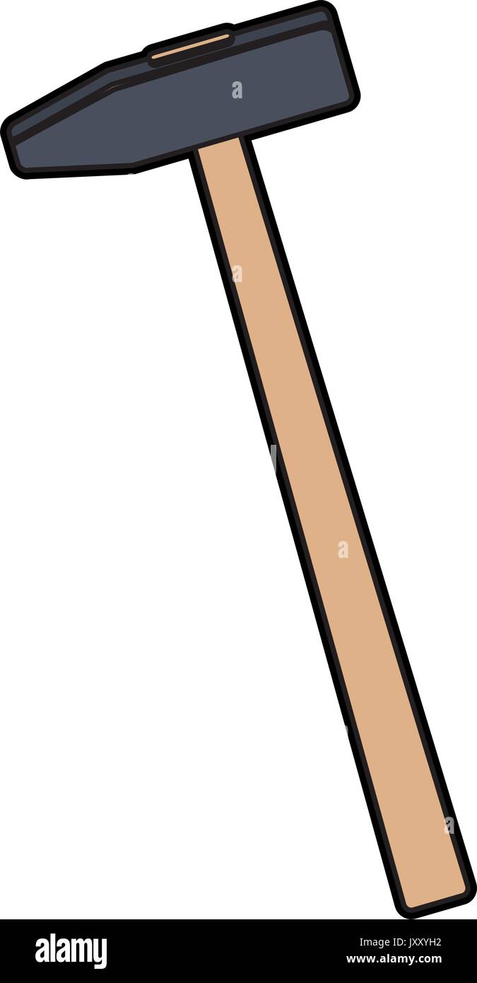 hammer construction build object icon Stock Vector Image & Art - Alamy