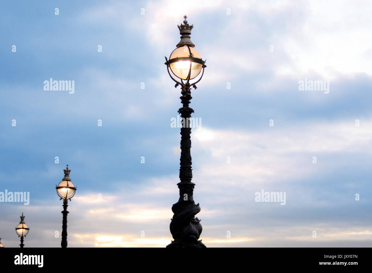 Old style lampost hi-res stock photography and images - Alamy