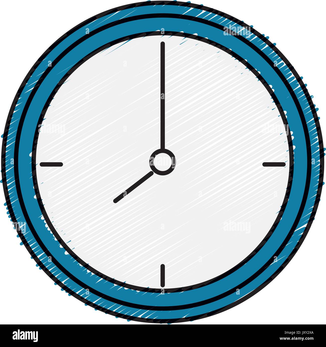 time clock isolated icon Stock Vector Image & Art - Alamy