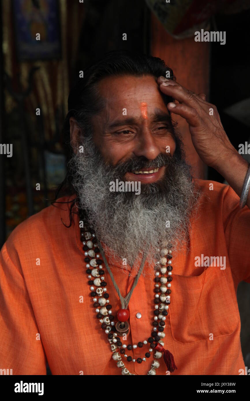 Indian Baba, Swami, Sadhu, Holy Man and Pilgrim, Saddhu, Haridwar ...