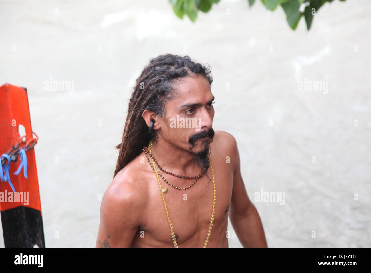Long Hair Baba, Hindu Swami, A sadhu holy man, Sadu, Hindu Priest ...
