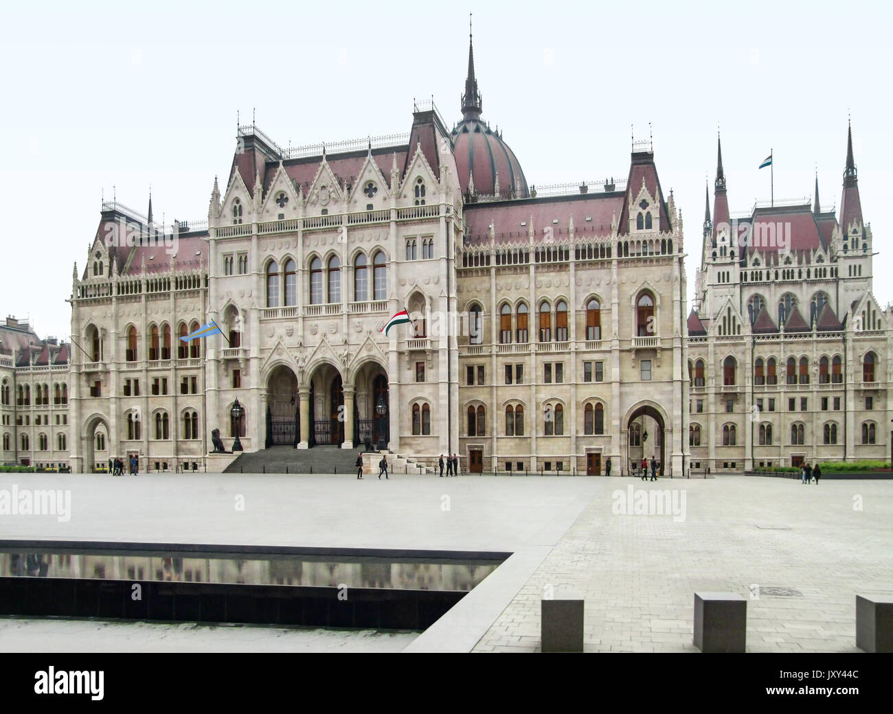 Entrance hungarian parliament building in hi-res stock photography and ...
