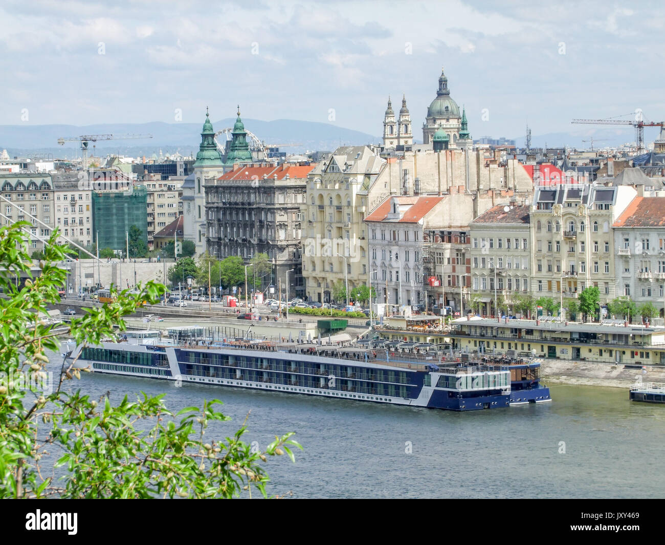 aerial view of Budapest, the capital city of Hungary Stock Photo - Alamy