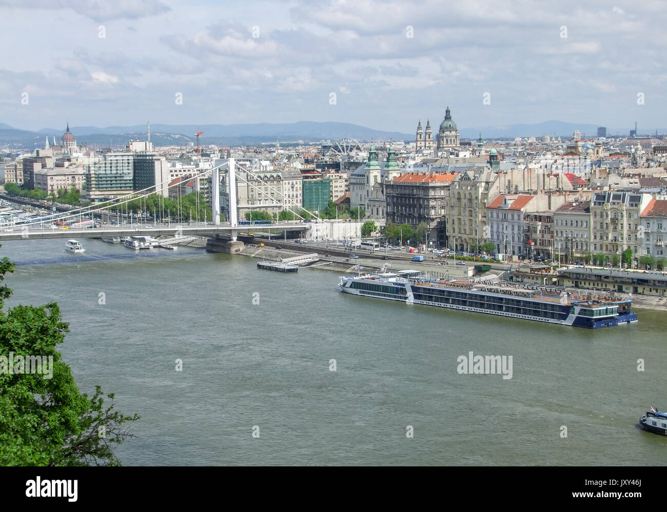 aerial view of Budapest, the capital city of Hungary Stock Photo - Alamy