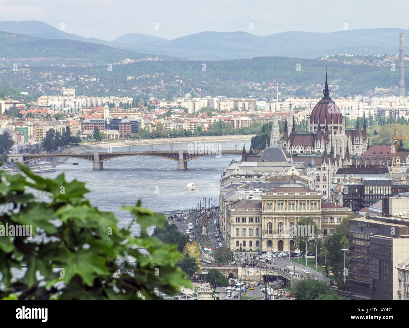 aerial view of Budapest, the capital city of Hungary Stock Photo - Alamy