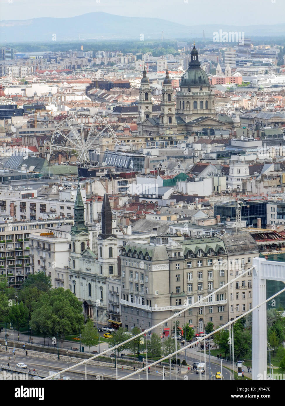 aerial view of Budapest, the capital city of Hungary Stock Photo - Alamy