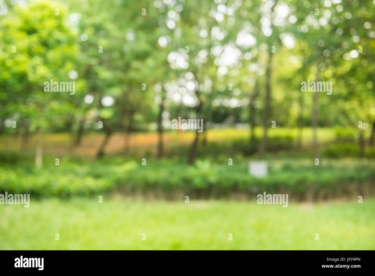 Abstract blur image of empty walkway Stock Photo - Alamy