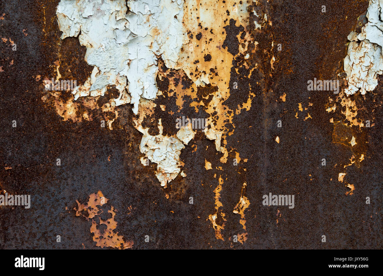 Rusty metal background with streaks of rust Stock Photo - Alamy
