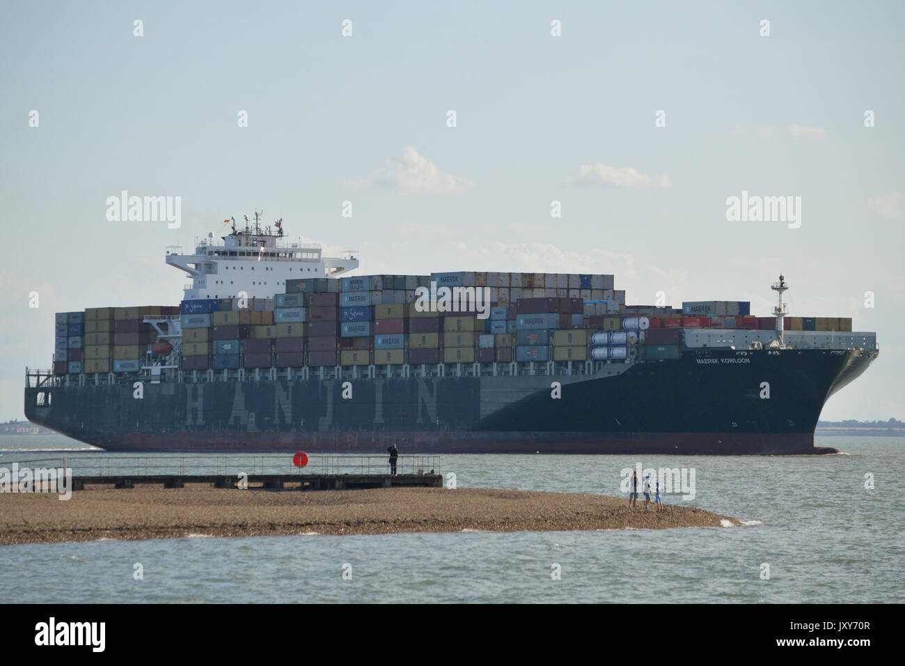 Maersk line container vessel hi-res stock photography and images - Alamy