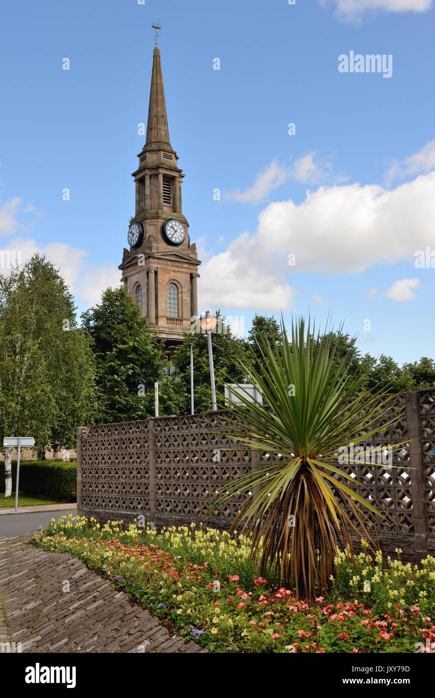 Port Glasgow Library, Inverclyde, Scotland. UK Stock Photo - Alamy