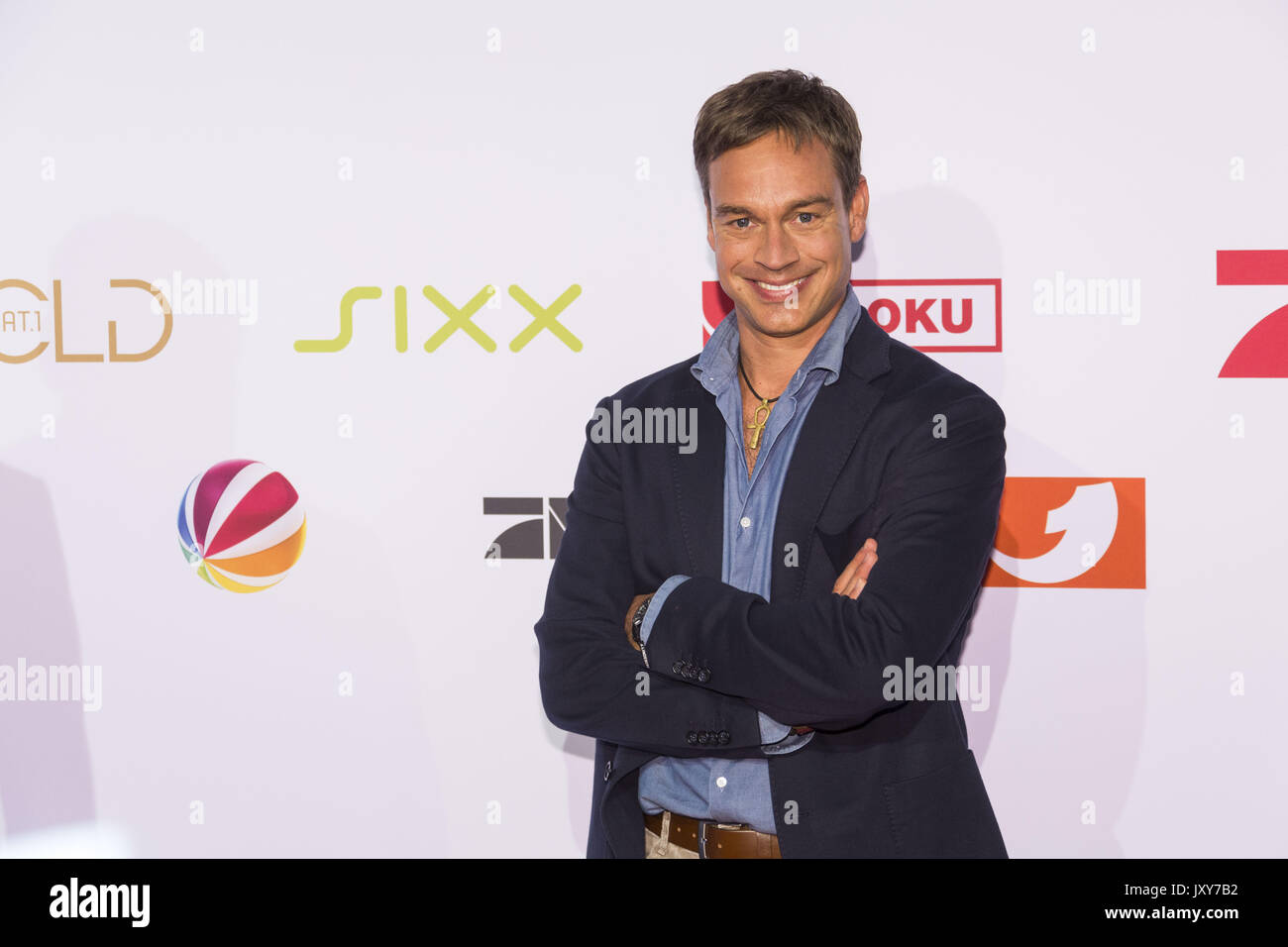 Celebrities attending the Pro 7 SAT 1 press conference 2017 at Cinemaxx ...