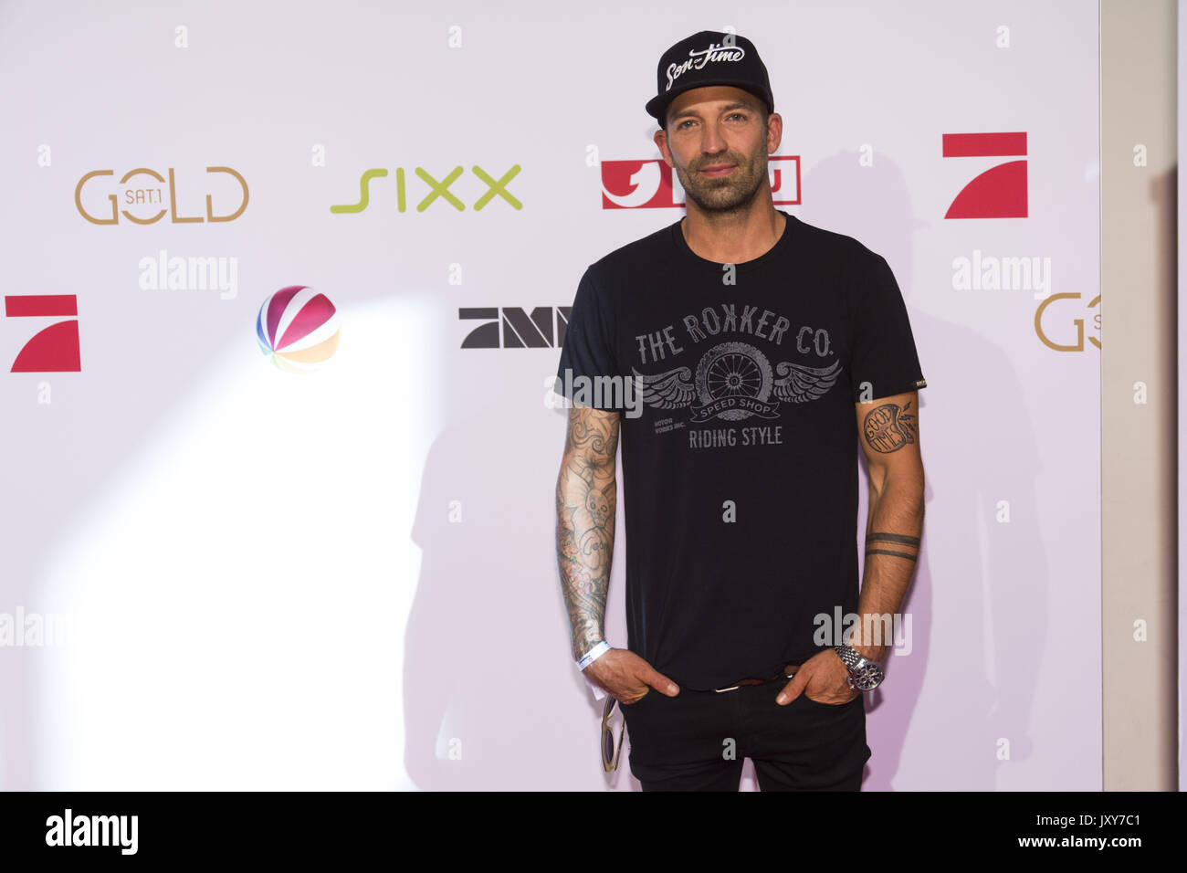 Celebrities attending the Pro 7 SAT 1 press conference 2017 at Cinemaxx ...