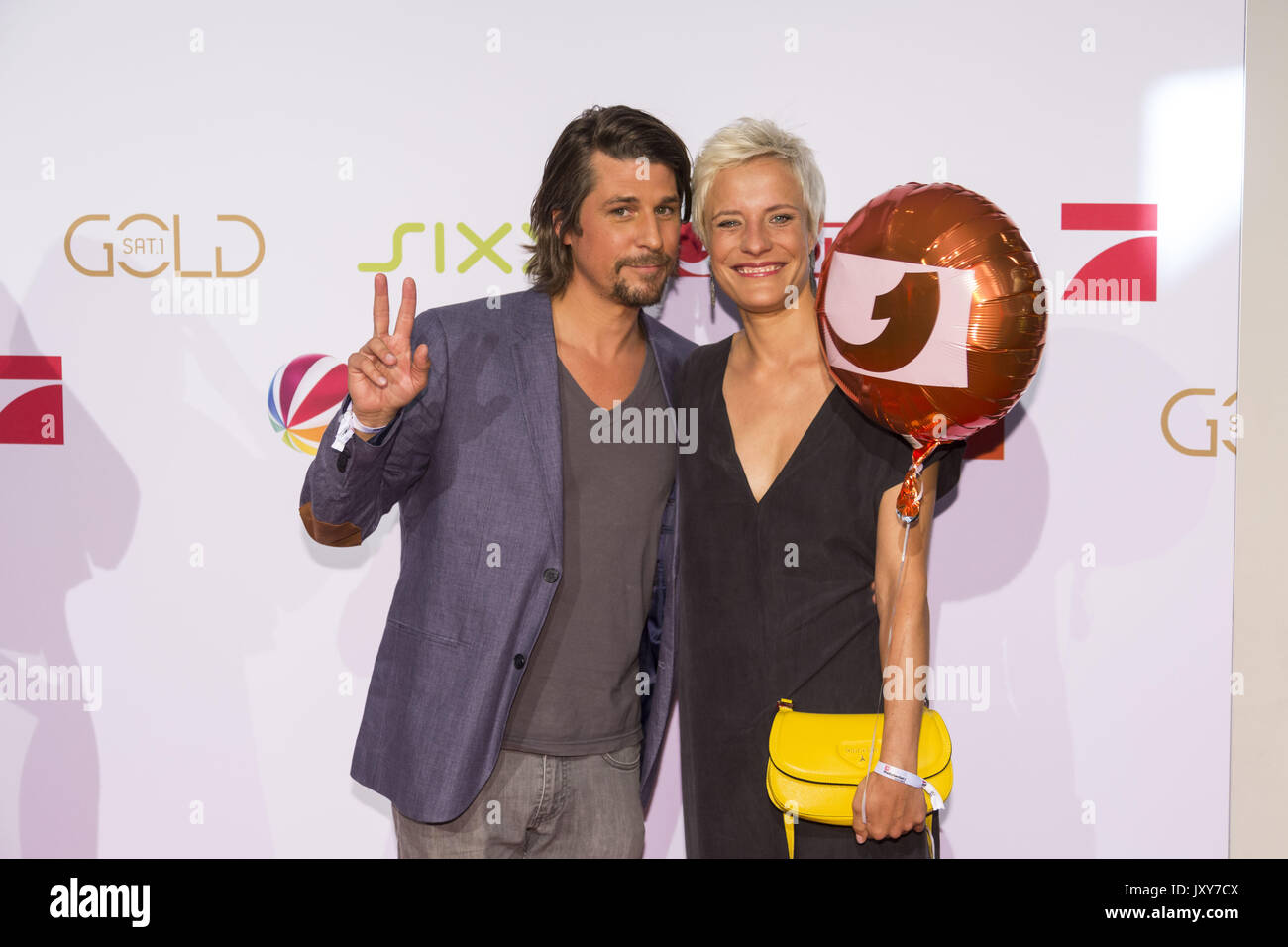 Celebrities attending the Pro 7 SAT 1 press conference 2017 at Cinemaxx ...