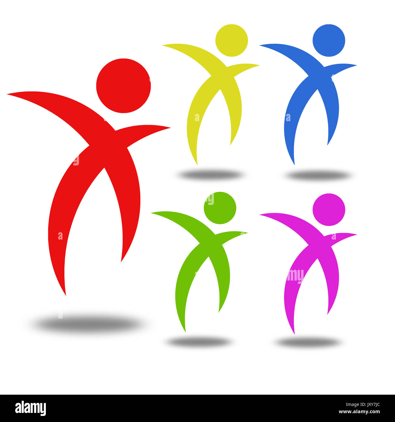 Human symbol concept image with hi-res rendered artwork that could be ...