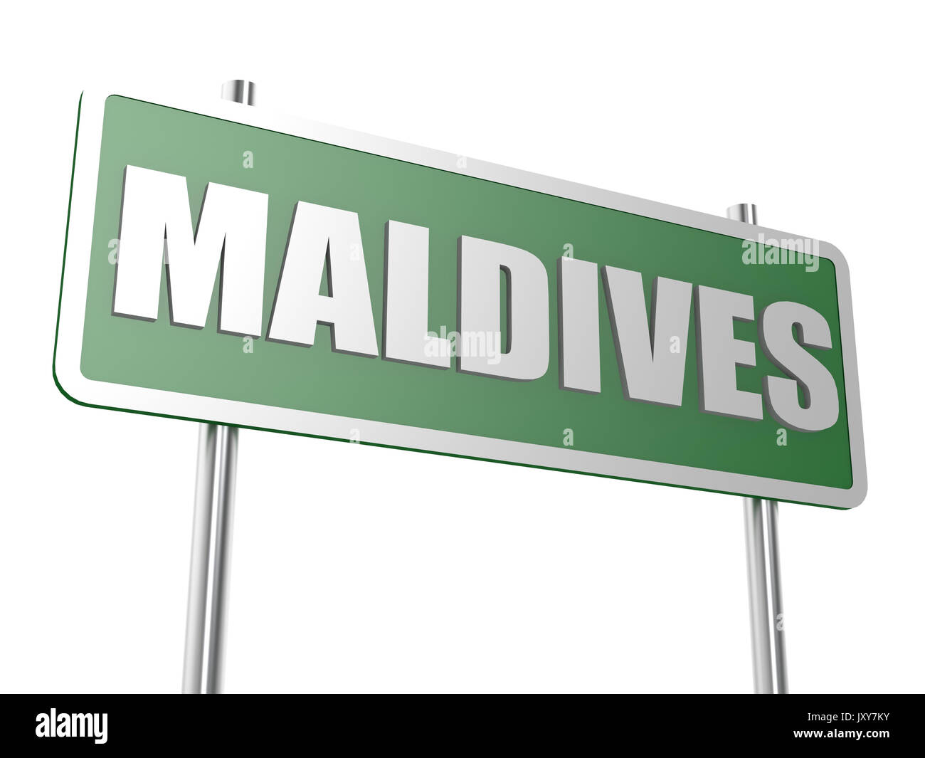 Maldives concept image with hi-res rendered artwork that could be used ...