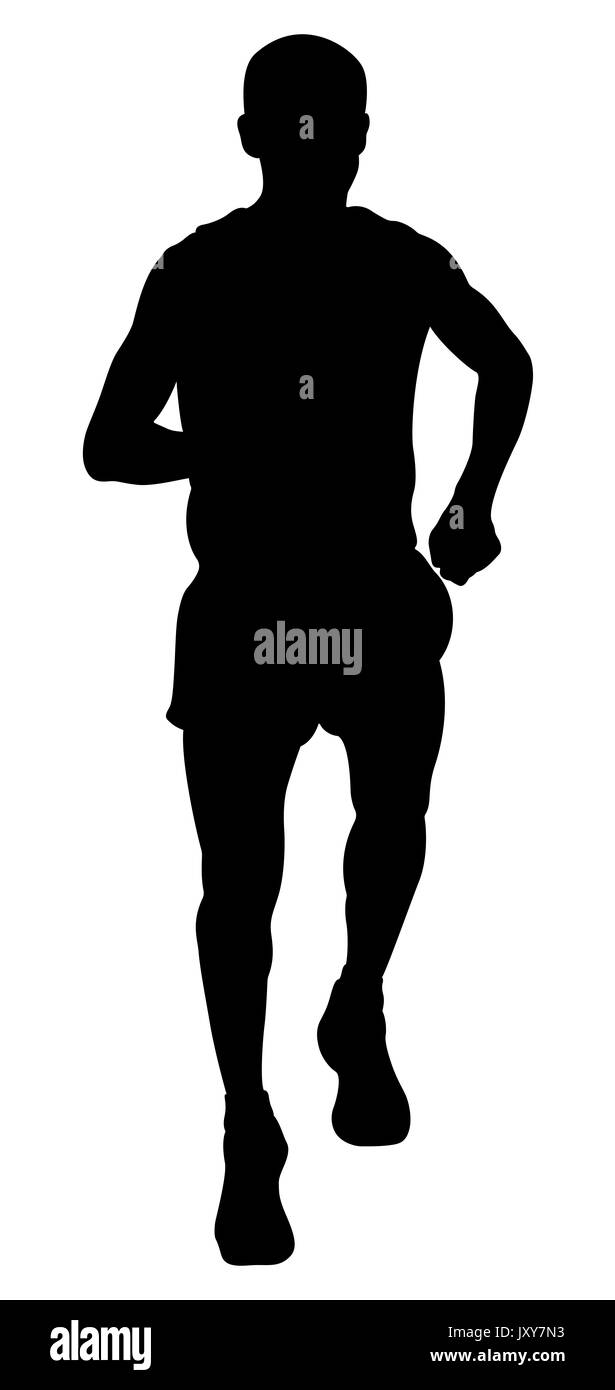 Marathon athletes Cut Out Stock Images & Pictures - Alamy