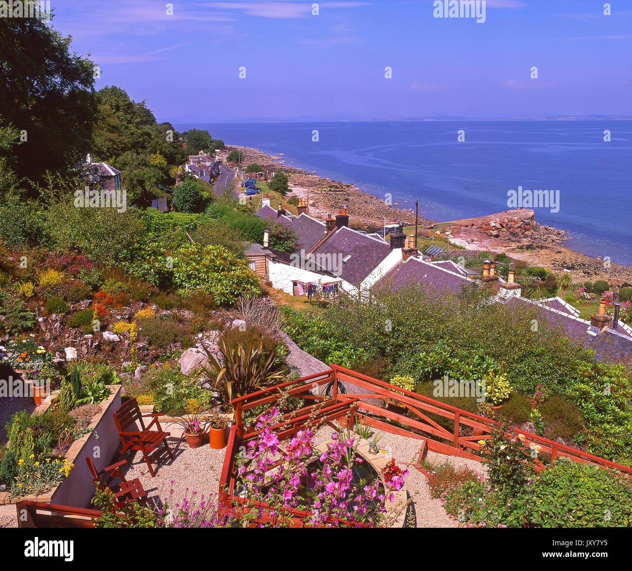 Corrie village corrie arran isle arran hi-res stock photography and ...