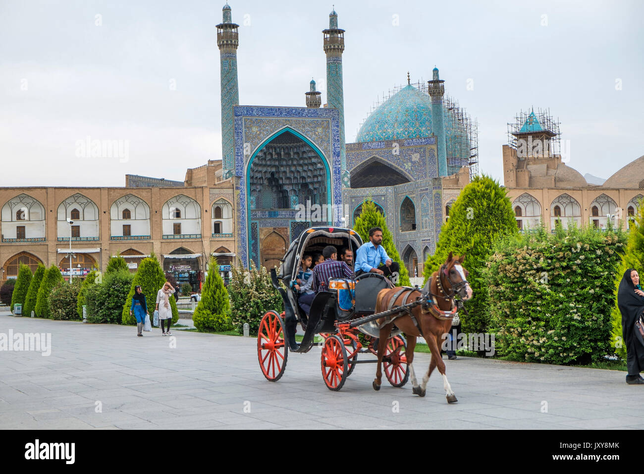 Iran: Naghsh-e Jahan Square (Imam Square or Shah Square) in Isfahan ...