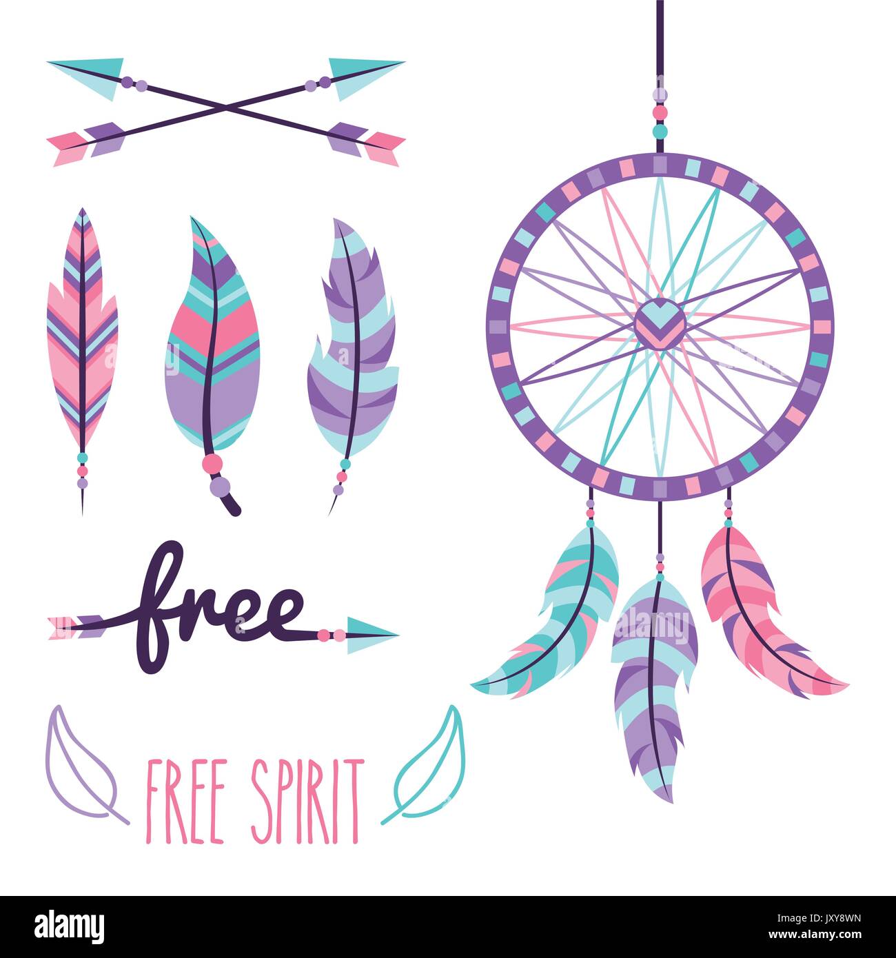 free spirit cartoon scene Stock Vector Image & Art - Alamy
