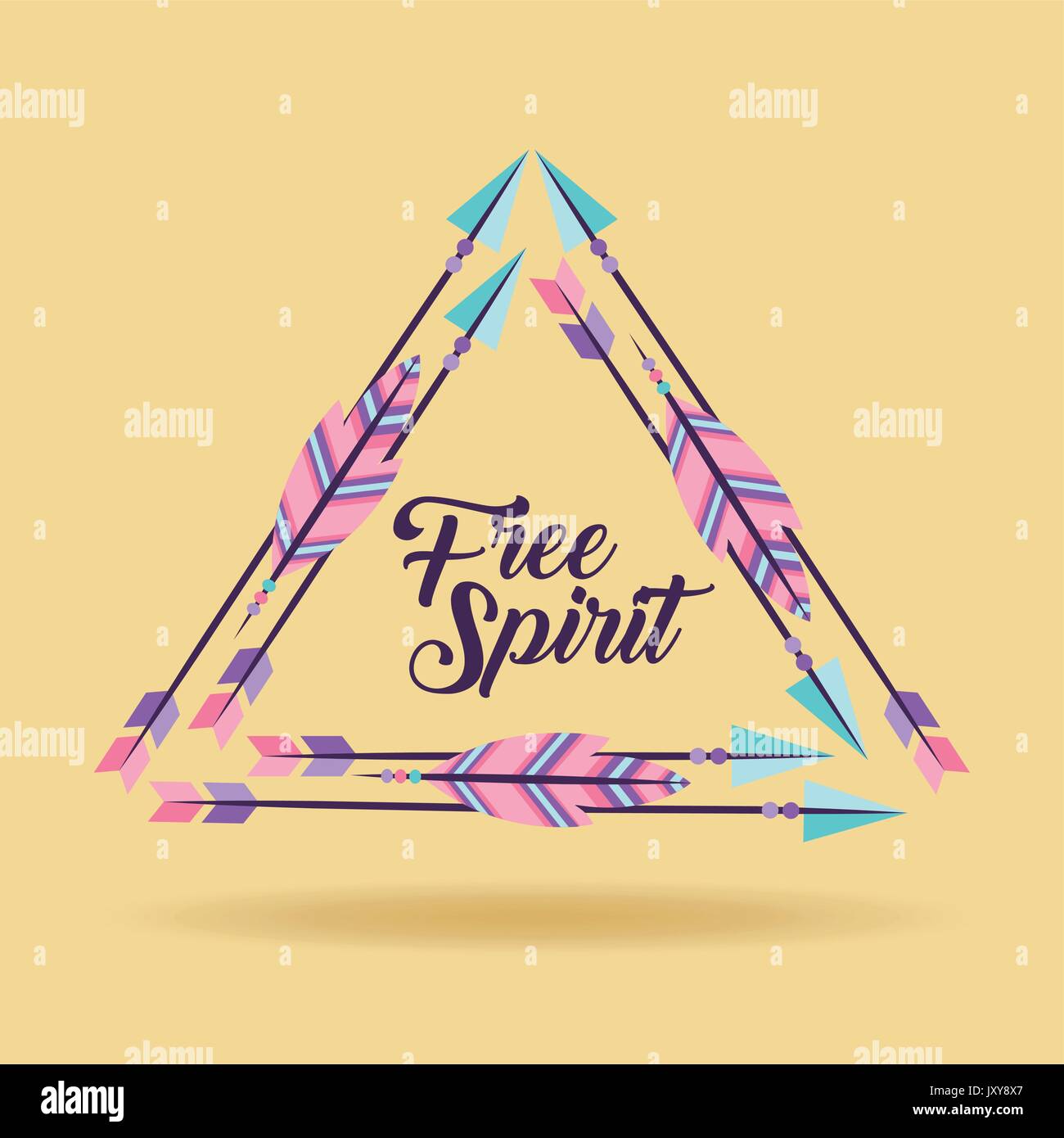 free spirit cartoon scene Stock Vector Image & Art - Alamy