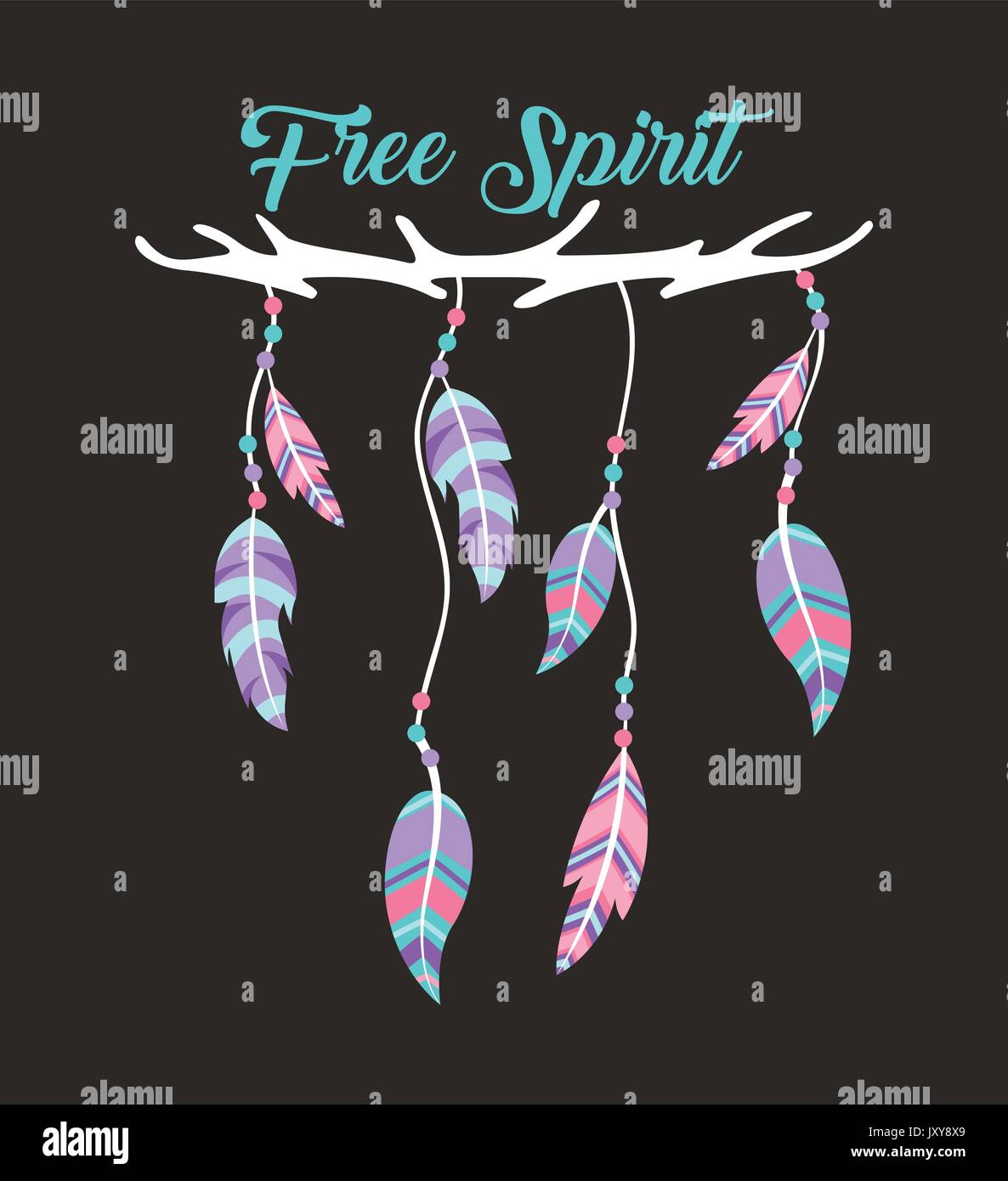free spirit cartoon scene Stock Vector Image & Art - Alamy