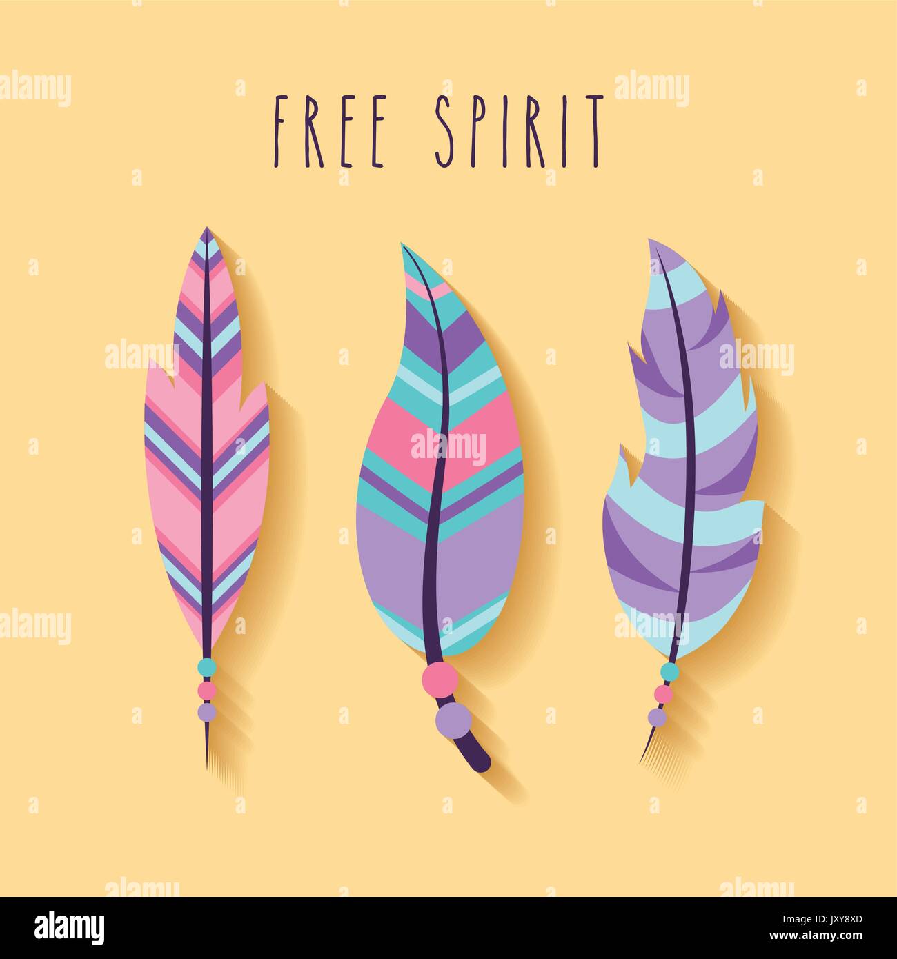 free spirit cartoon scene Stock Vector Image & Art - Alamy