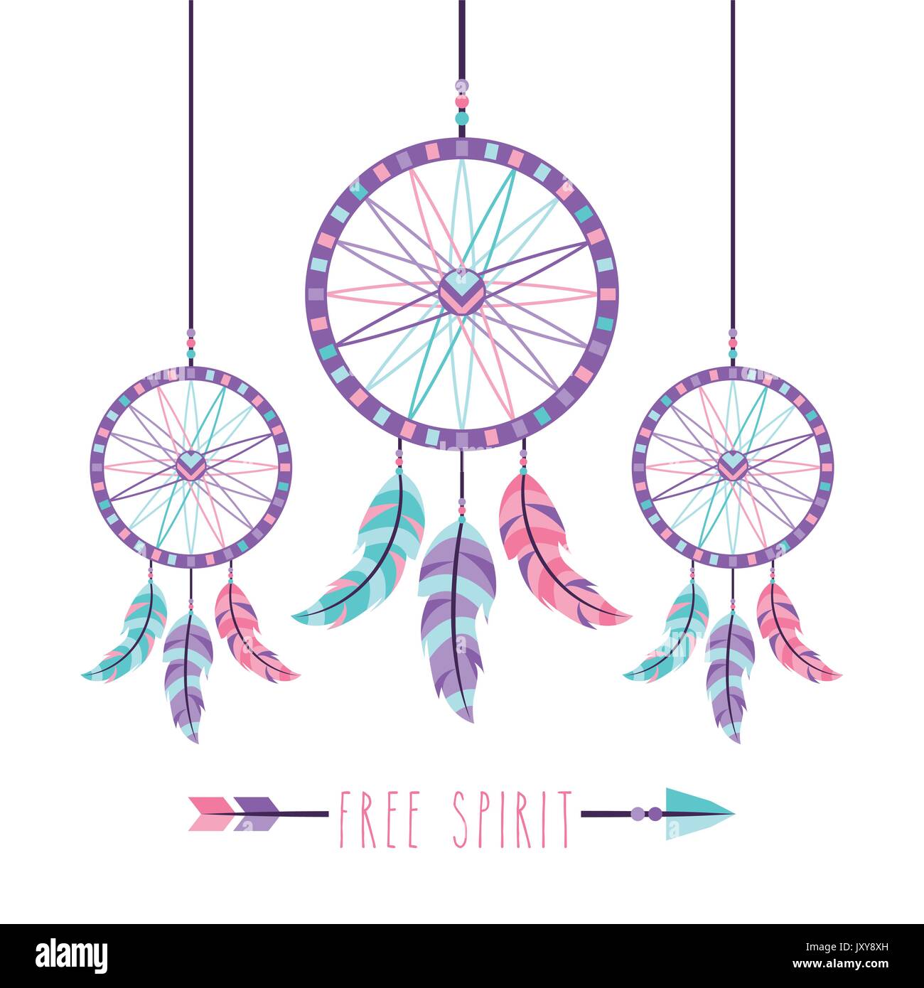free spirit cartoon background Stock Vector Image & Art - Alamy