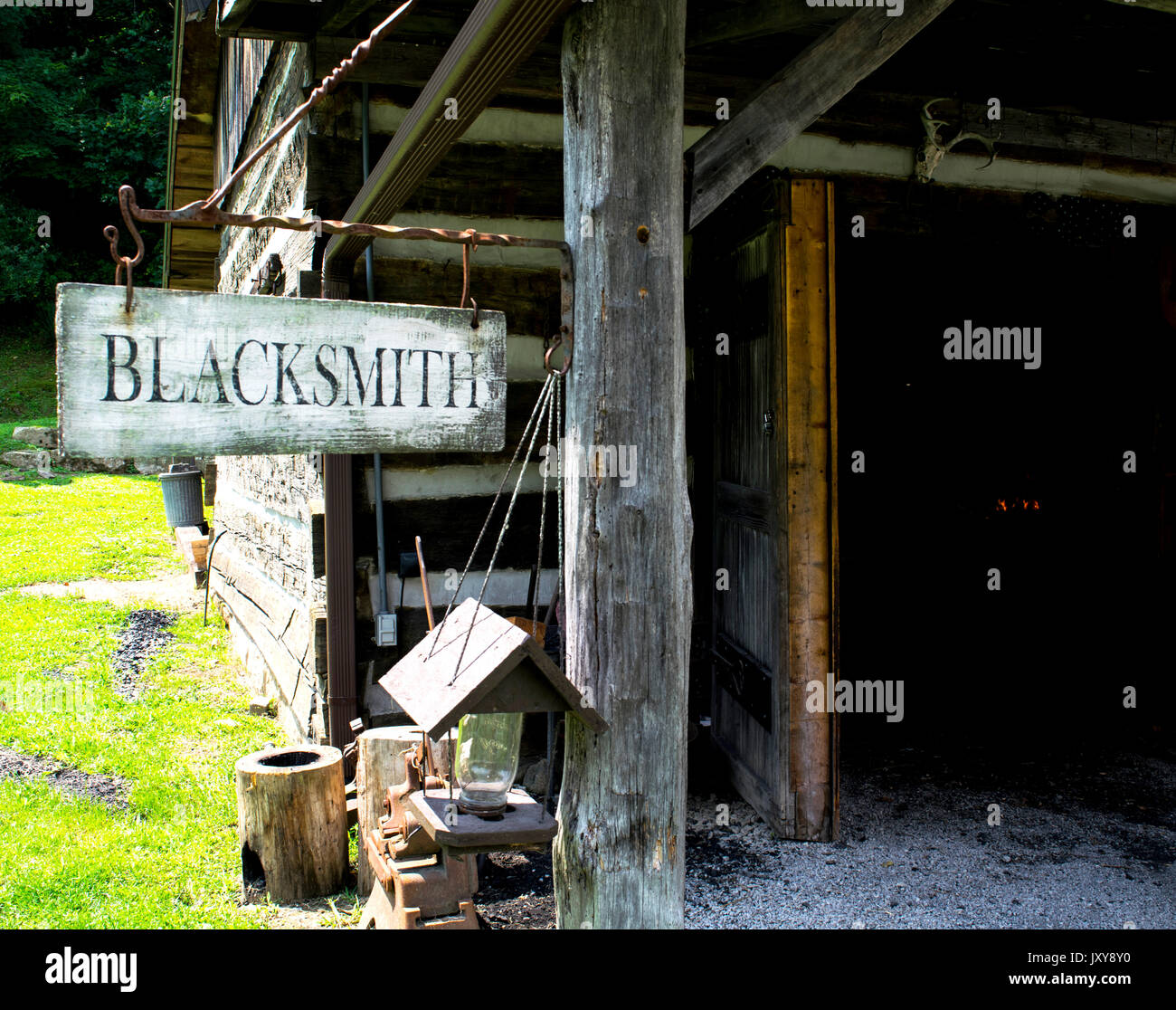 Old West Blacksmith High Resolution Stock Photography and Images - Alamy
