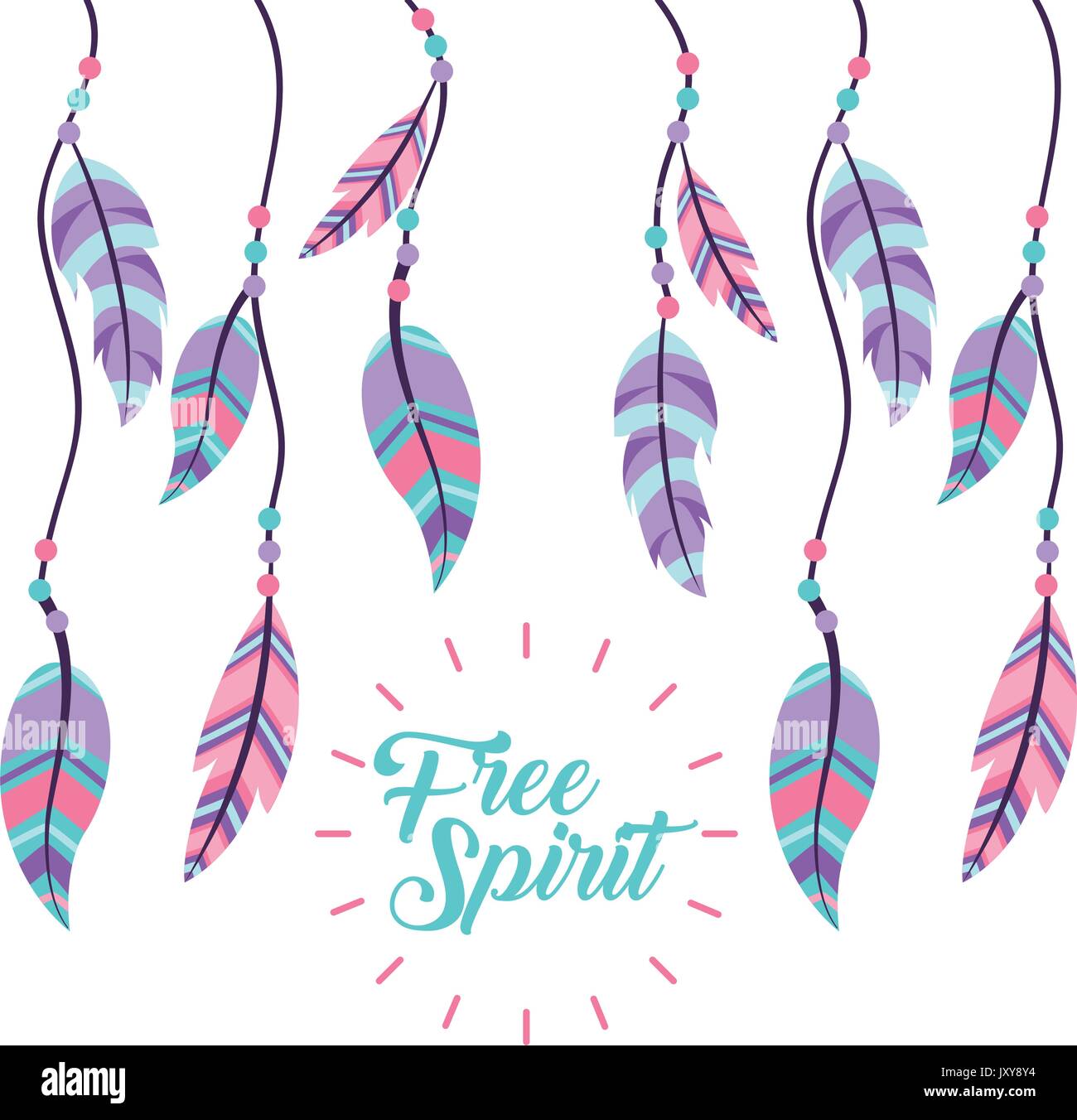 free spirit cartoon scene Stock Vector Image & Art - Alamy