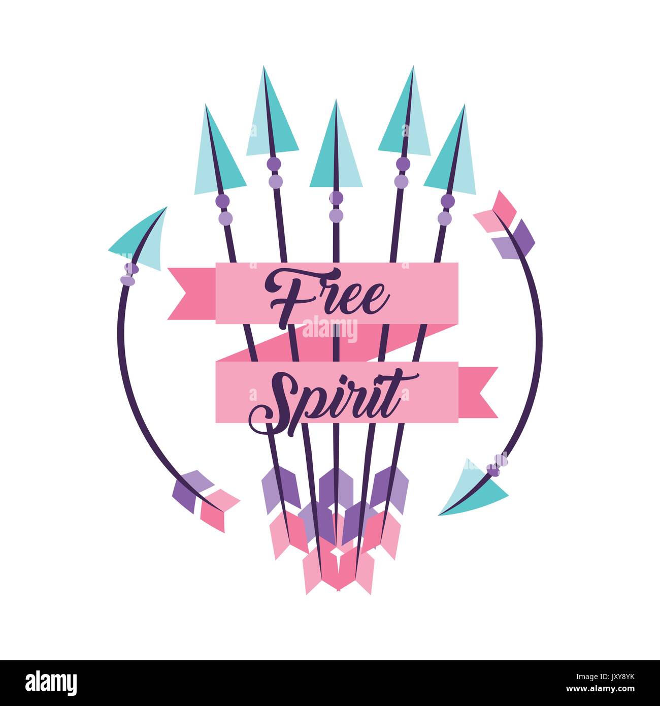 free spirit cartoon background Stock Vector Image & Art - Alamy