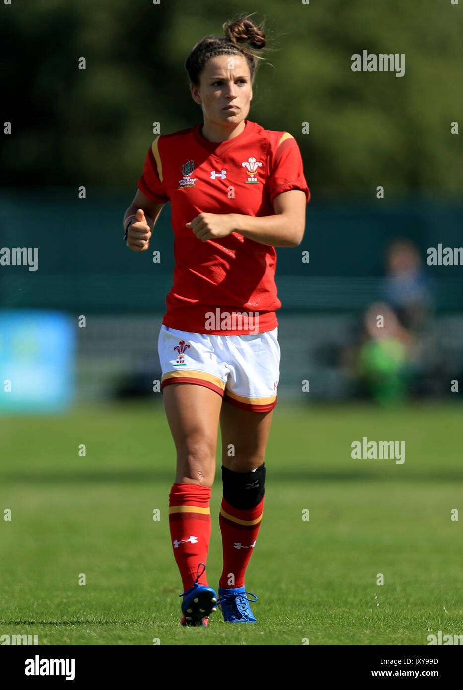 Jasmine Joyce of Wales during the 2017 Women's Rugby World Cup, Pool A ...